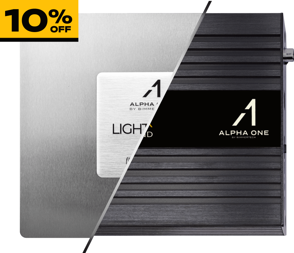 BMW Customized Amplifier Upgrade | Alpha One